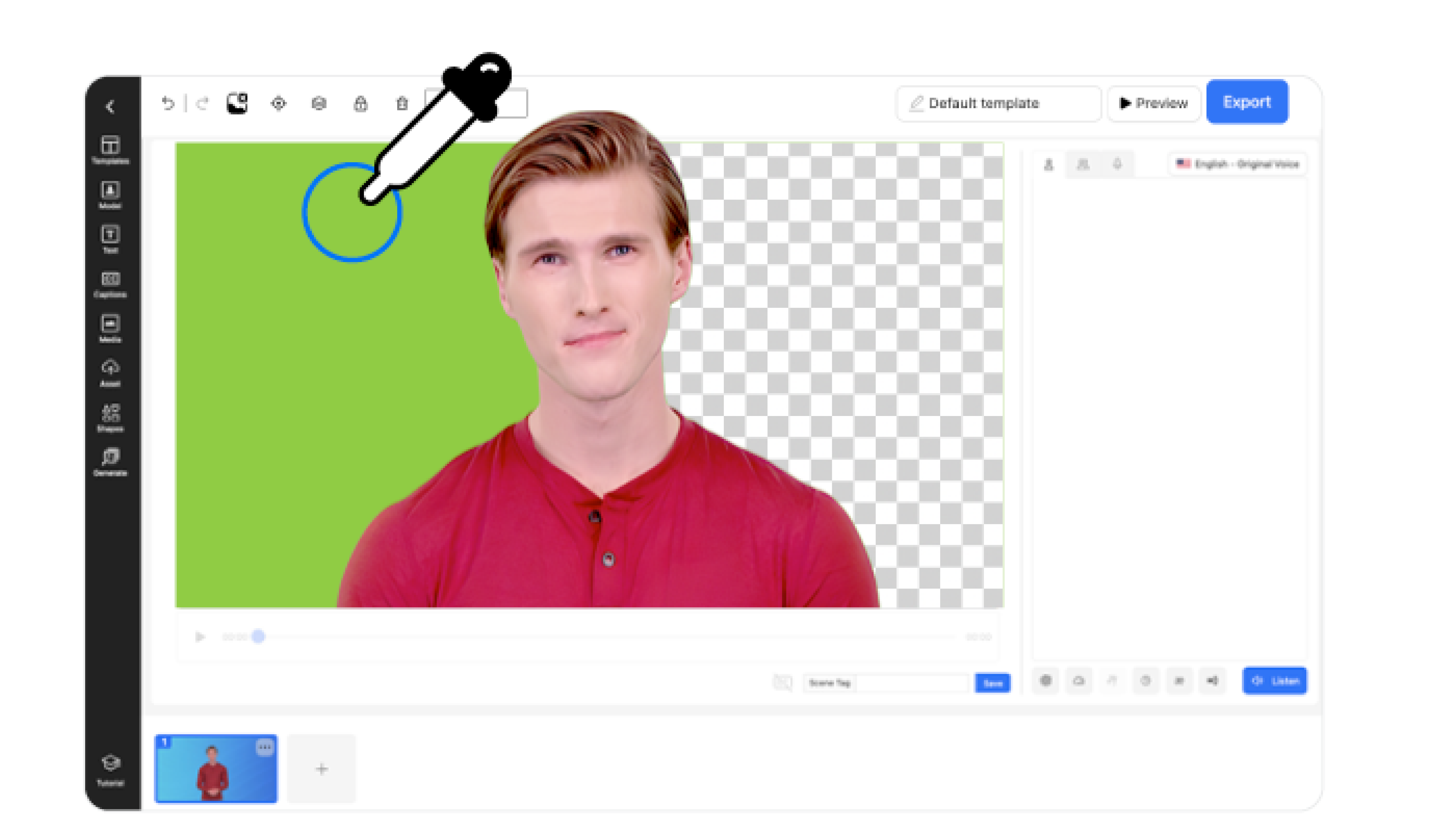 Chromakey Video Maker | Create Green Screen Videos Online
